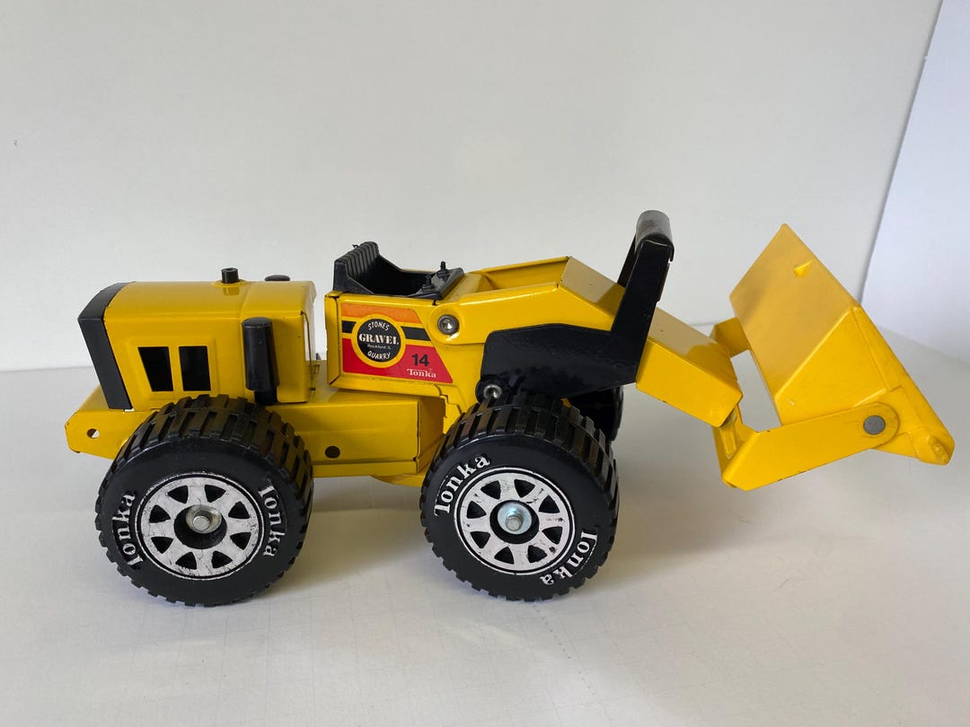 Vintage Tonka Front End Loader #14, Stone's Quarry Gravel, Rockford IL ...