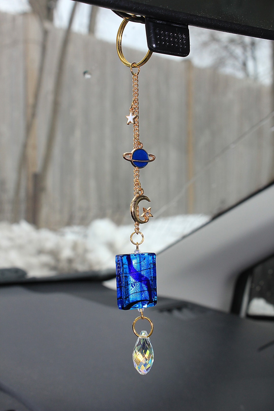 Galaxy Car Charm - Etsy