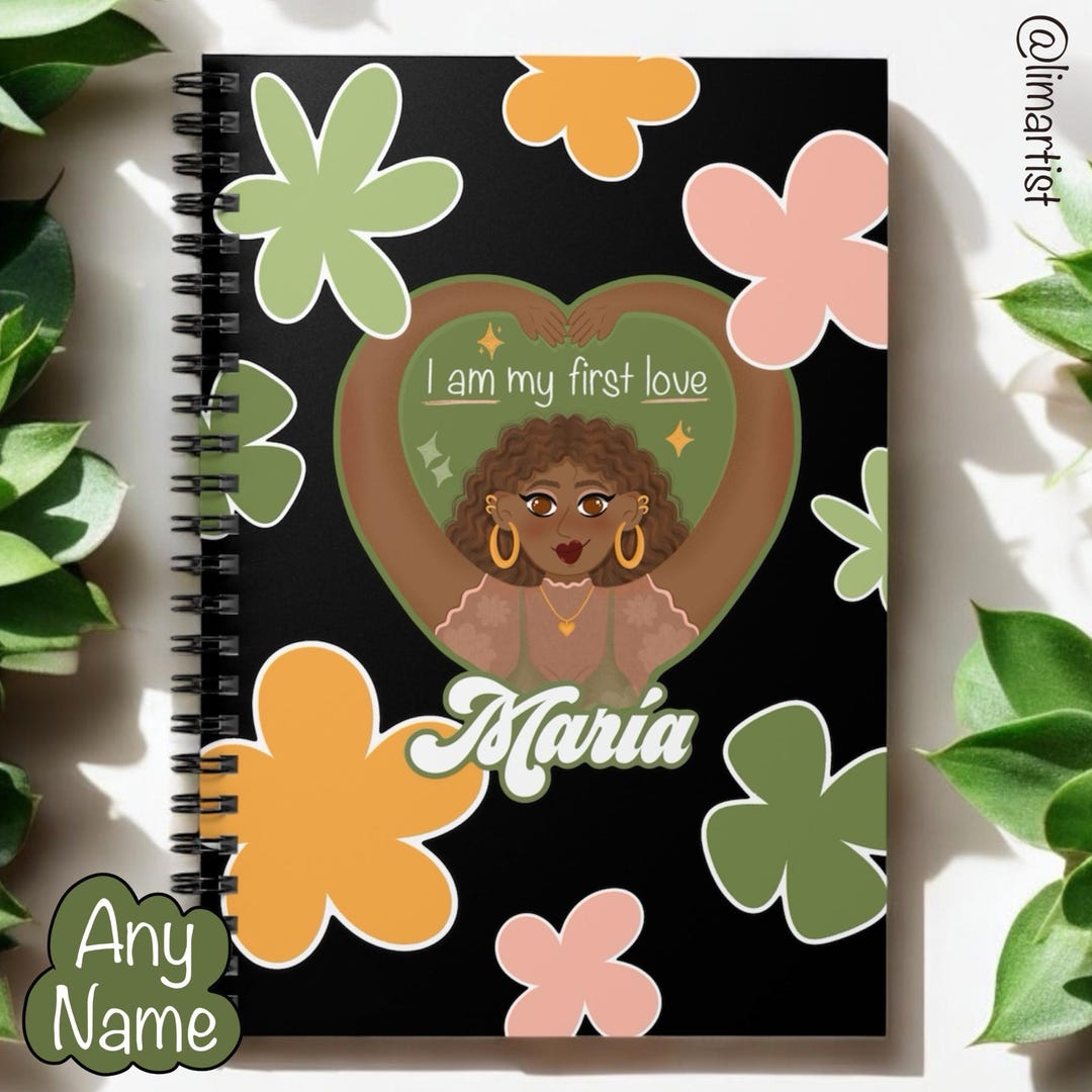 African American Women Spiral Notebook, Empowering Black Woman Journal ...