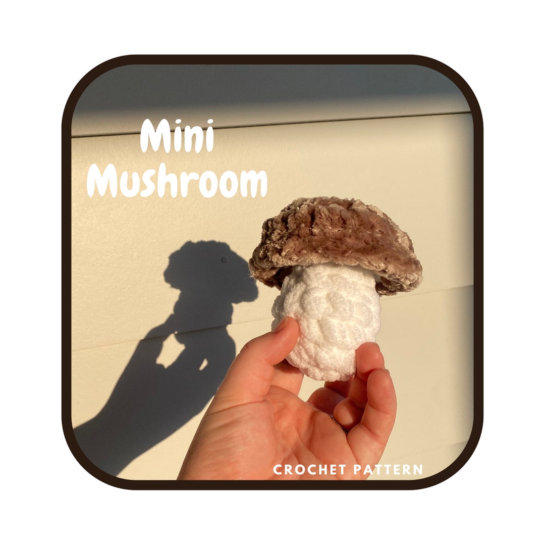 Mini Mushroom - CROCHET PATTERN ONLY - Etsy