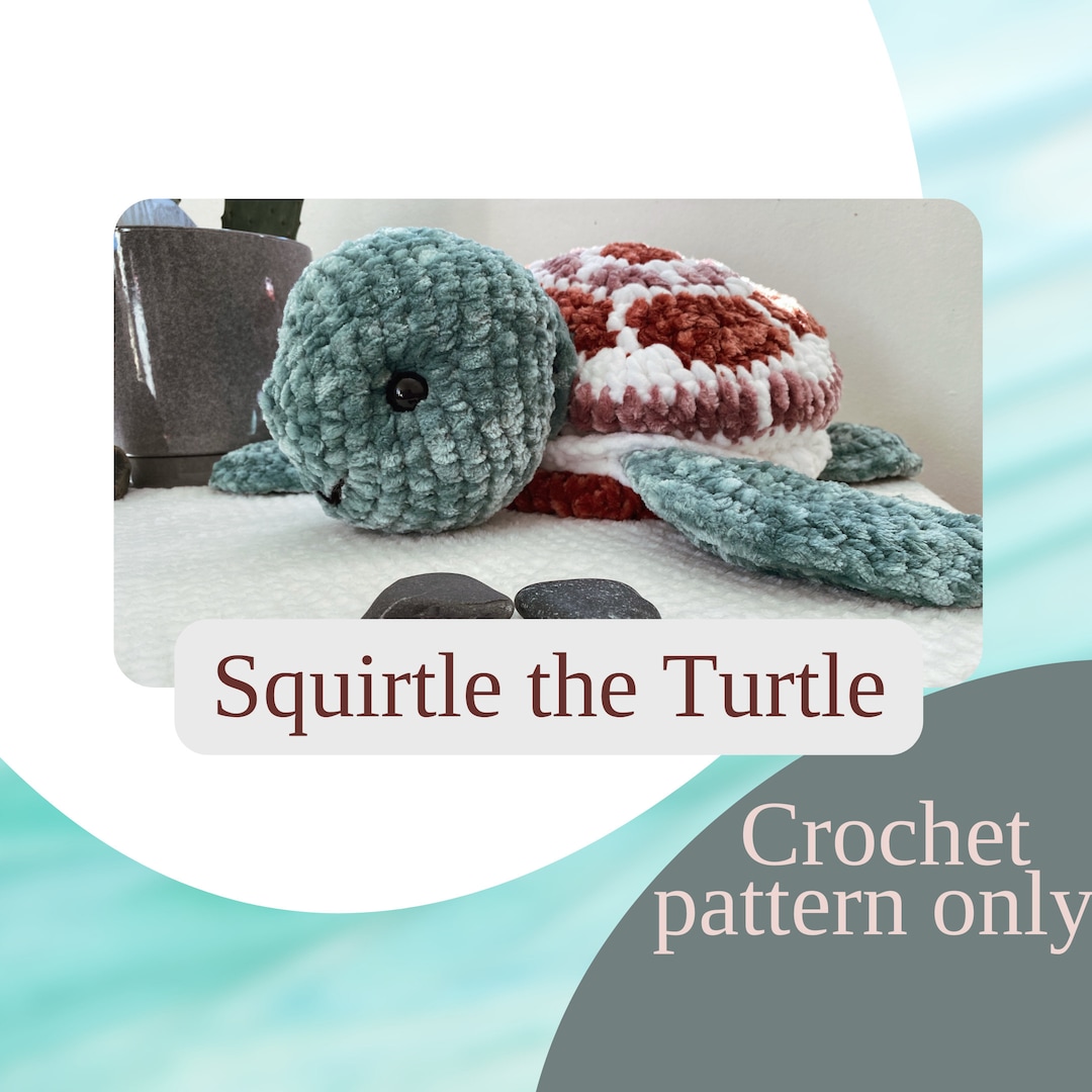 Jumbo Turtle - CROCHET PATTERN - Etsy