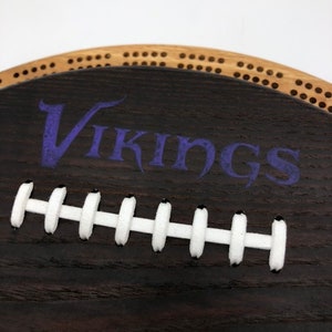 Game Day Cribbage Board Football Cribbage Board With Storage - Etsy