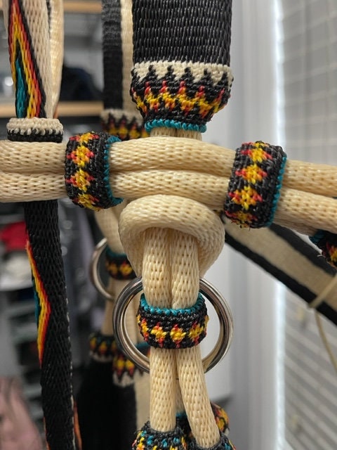 Horse Hair Bridle, One of a Kind 6 Pc Matching Set, Custom Hitched and ...