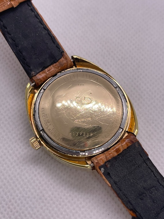 Vintage Bulova Golden Clipper 1969 Automatic Day Date… - Gem