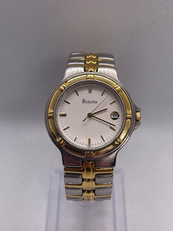 vintage bulova 98852 two - Gem