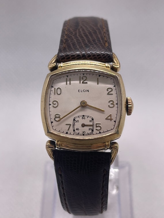 vintage elgin gold tank - Gem