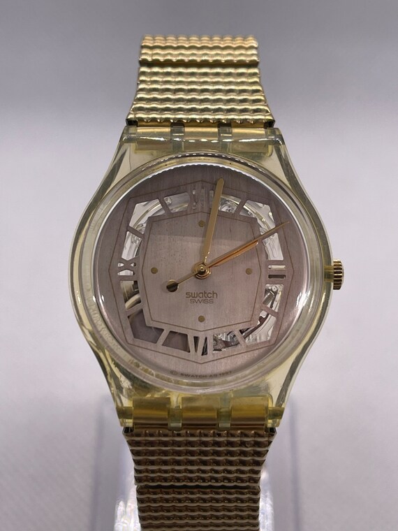 Vintage Swatch Quartz Skeleton 1997 33.5mm Wide and 38.8mm Lug - Etsy