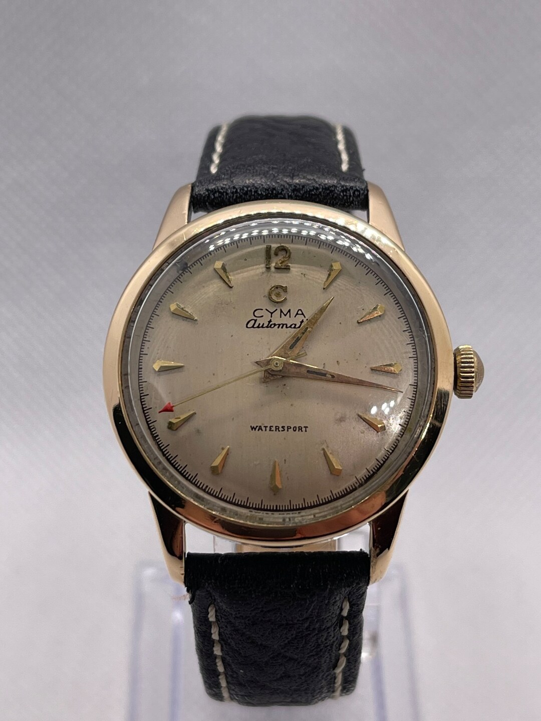 Vintage Cyma Automatic Watersport 34mm Wide 41mm Lug to Lug - Etsy