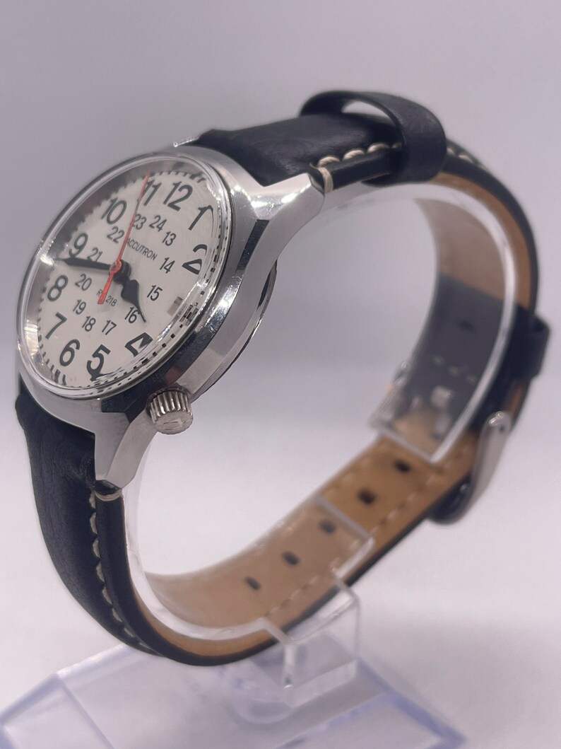 Vintage Bulova Accutron 1977 Caliber 218 Railroad Edition - Etsy