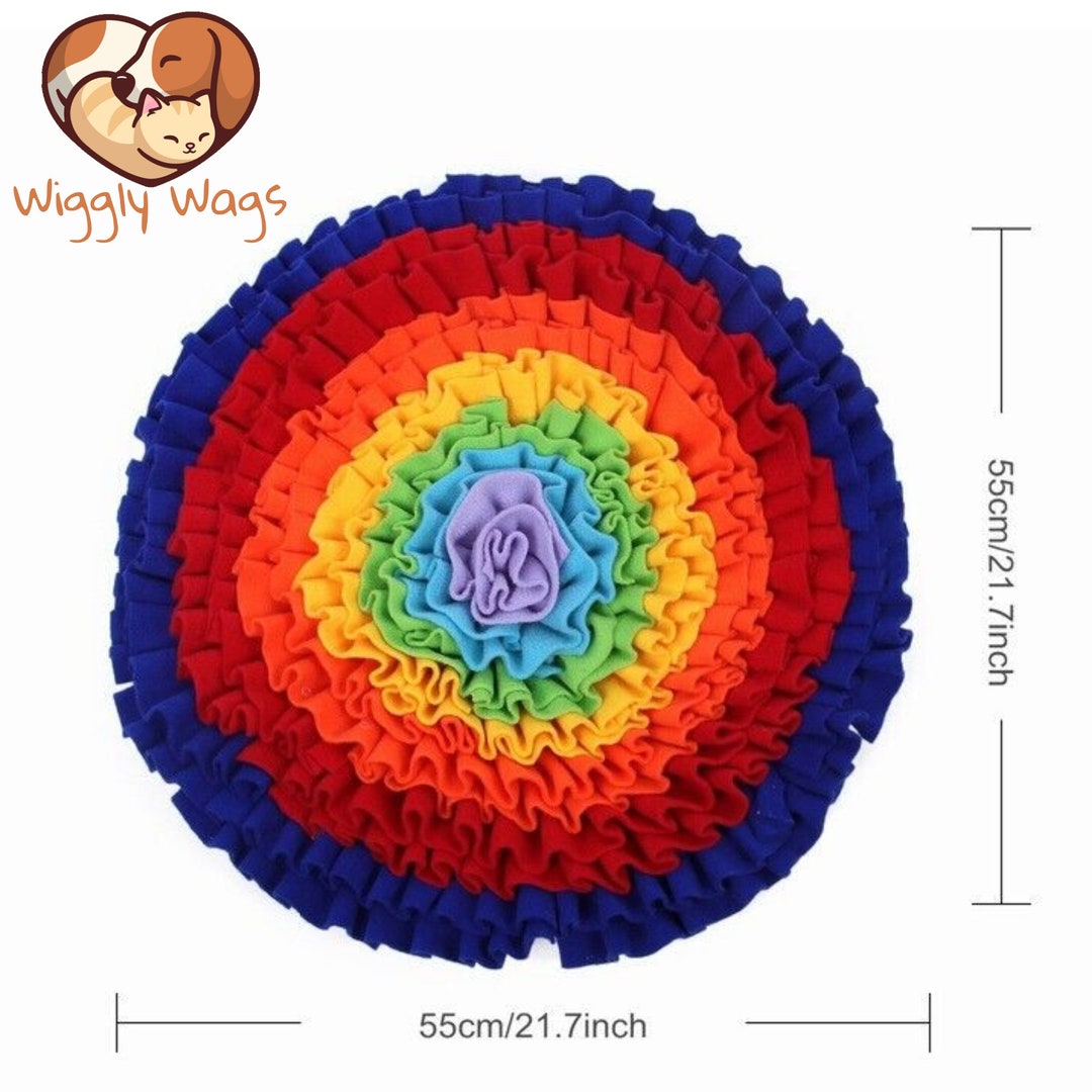 Dog Pet Snuffle Mat Nose Training Sniffing Pad Toys Feeding Cushion ...