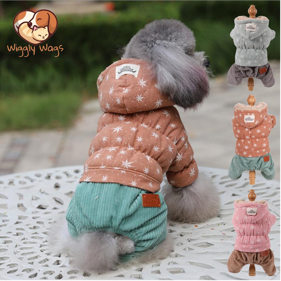 Cute Pet Dog Clothes Puppy Cat Shirt Cozy Warm Jacket Sweater Soft ...