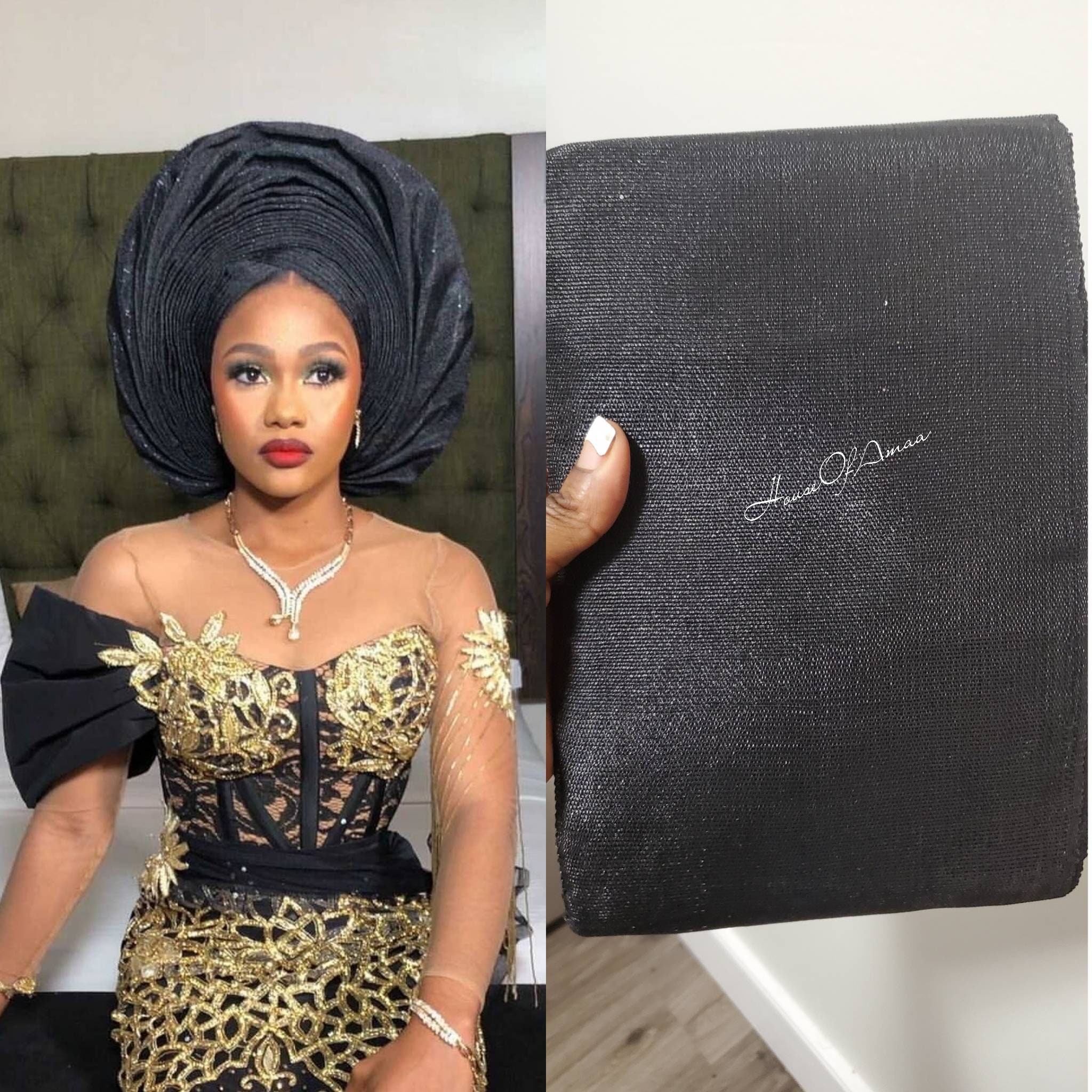 METALLIC Asooke / TWO-TONED Asoke / Aso Oke - Etsy