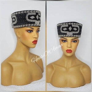 Awolowo Cap/beaded Cap /beaded Awolowo Cap Made With MARCO. Firm ...