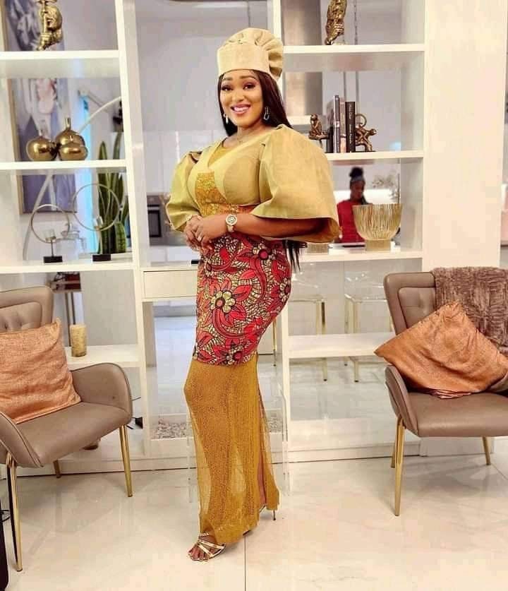 Zara Cap, Autogele, Already Sewn, Zara Cap With Asooke, Pre-tied ...