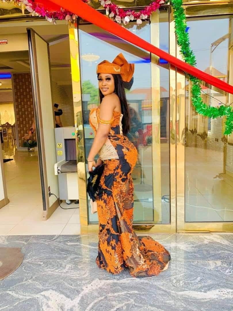 Zara Cap, Autogele, Already Sewn, Zara Cap With Asooke, Pre-tied ...