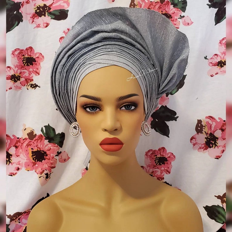 Autogele (pre-tied Gele) | Already Sewn Gele | Ready to Wear Gele | Aso ...