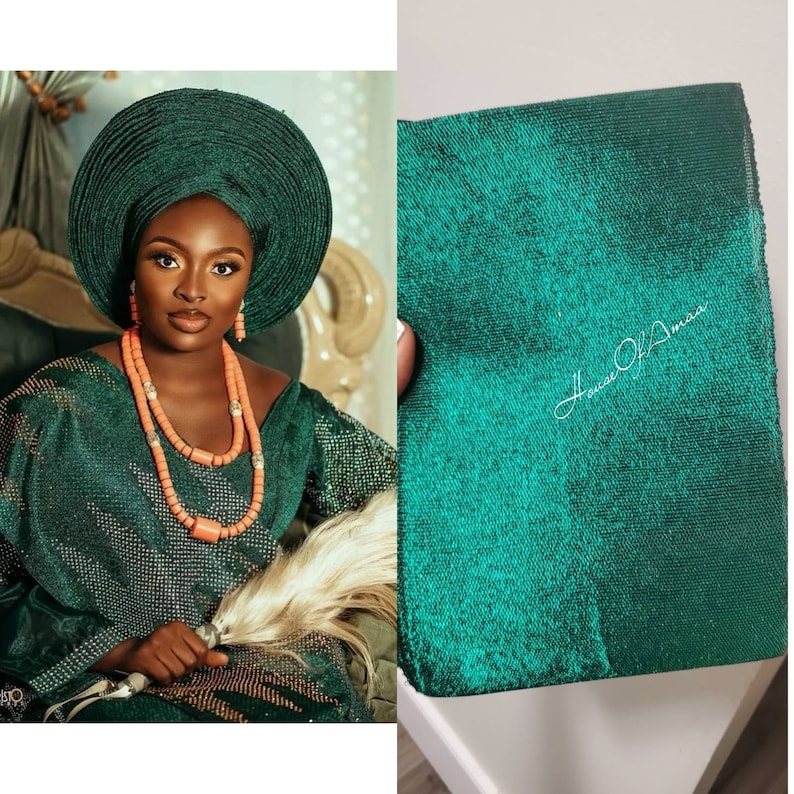 METALLIC Asooke / TWO-TONED Asoke / Aso Oke - Etsy