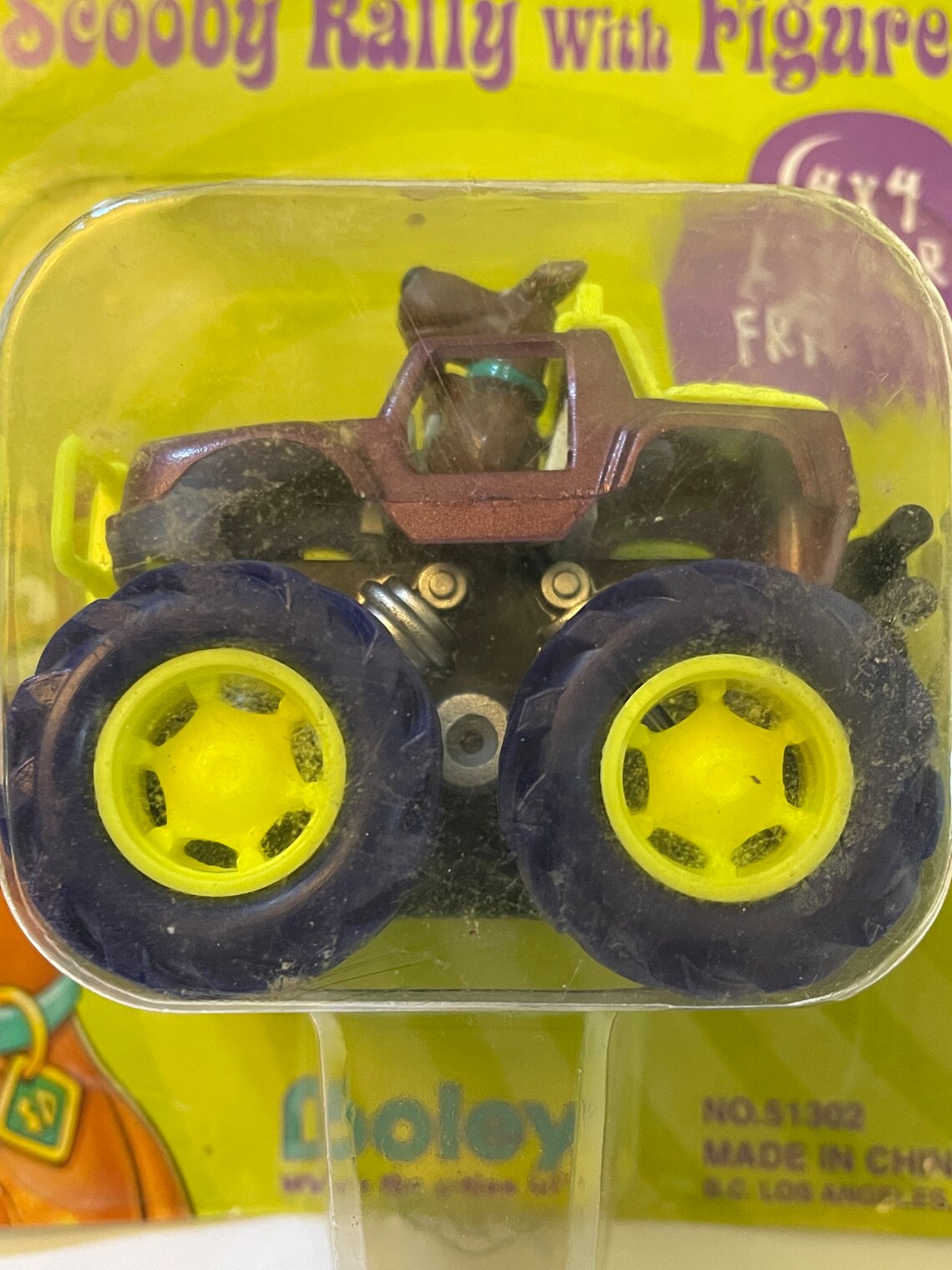 Boley Cartoon Network Scooby-doo Scooby Rally With Figure - Etsy