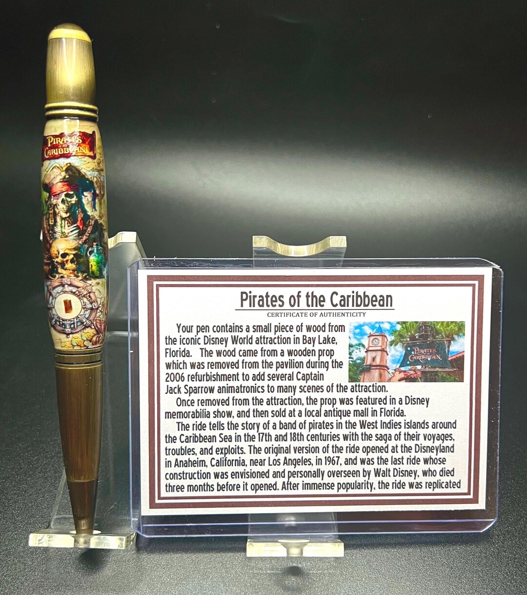Pirates Pen With Theme-park Prop Imbed - Etsy
