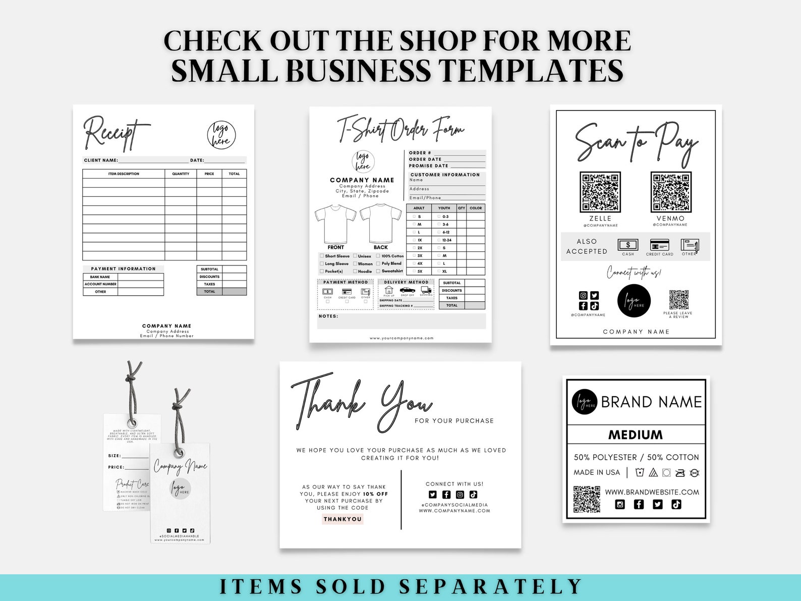 Order Form Template Custom Order Form Order Form Printable - Etsy