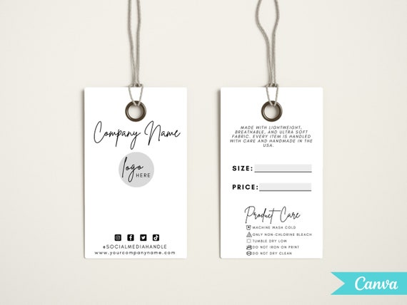 Price Tags Template