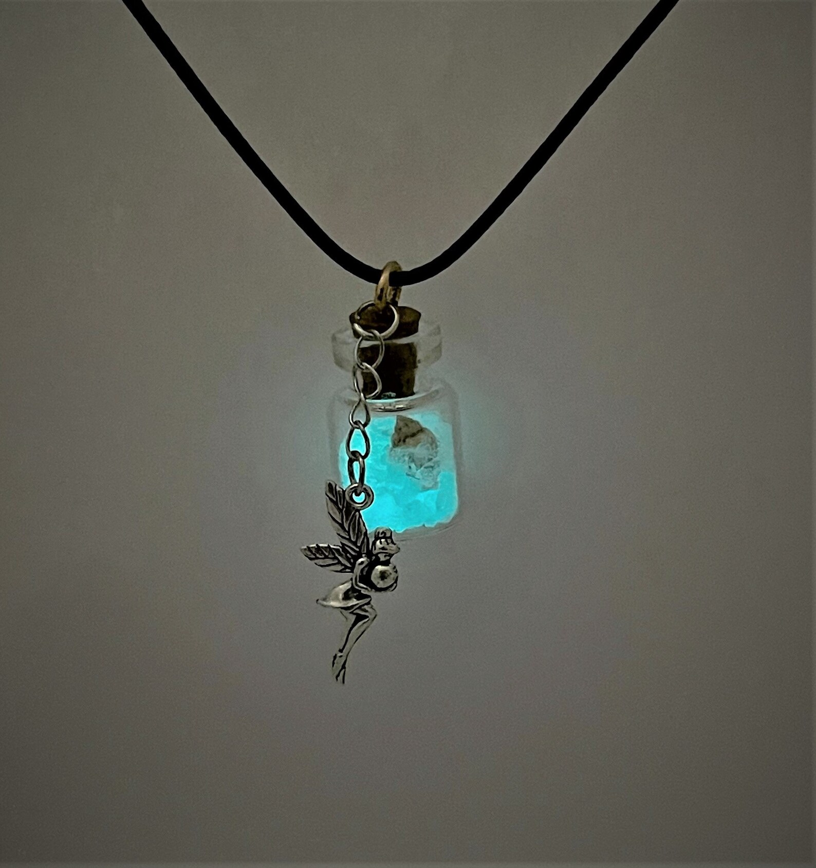 Glow in the Dark Fairy Necklace Tinkerbell Necklace Glow in - Etsy