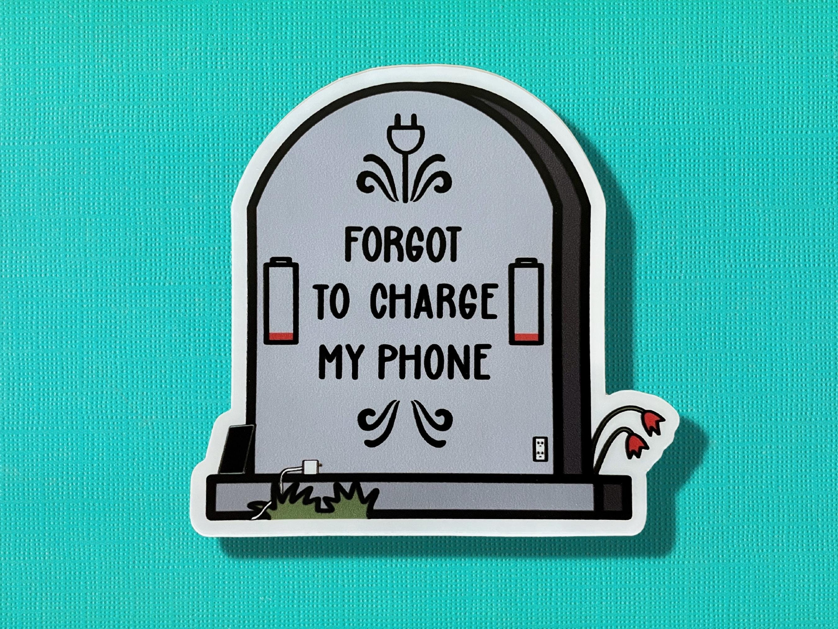 Tombstone Sticker Set of Three - Etsy