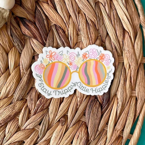 Hippie Sticker - Etsy