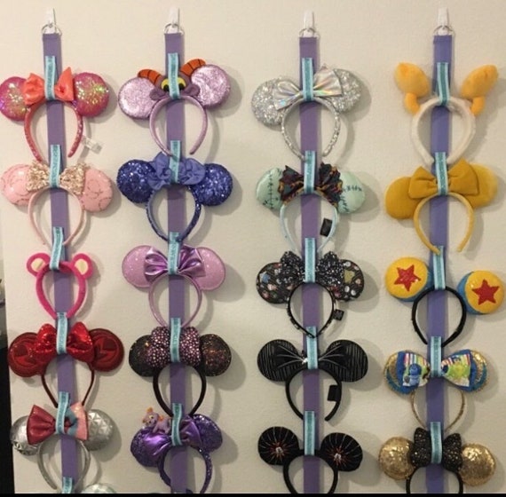 Ear Holders Sets Of 3 Or 4 Disney Themed Wall Displays Etsy