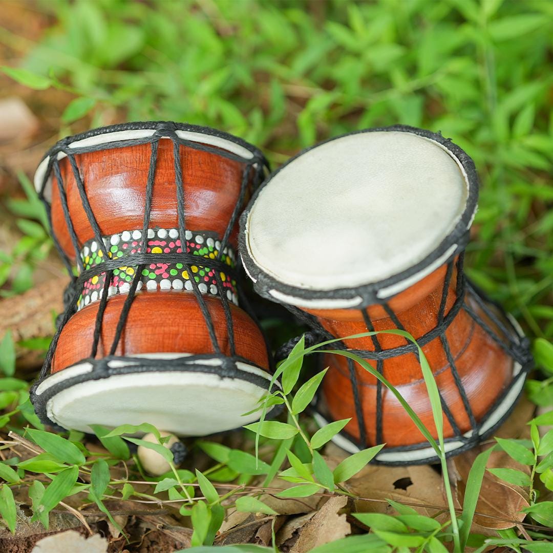 Handmade Indian Dumroo Drum: Lord Shiva Percussion Instrument - Etsy