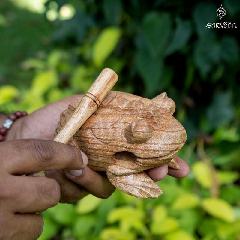 Wooden Frog Instrument - Etsy