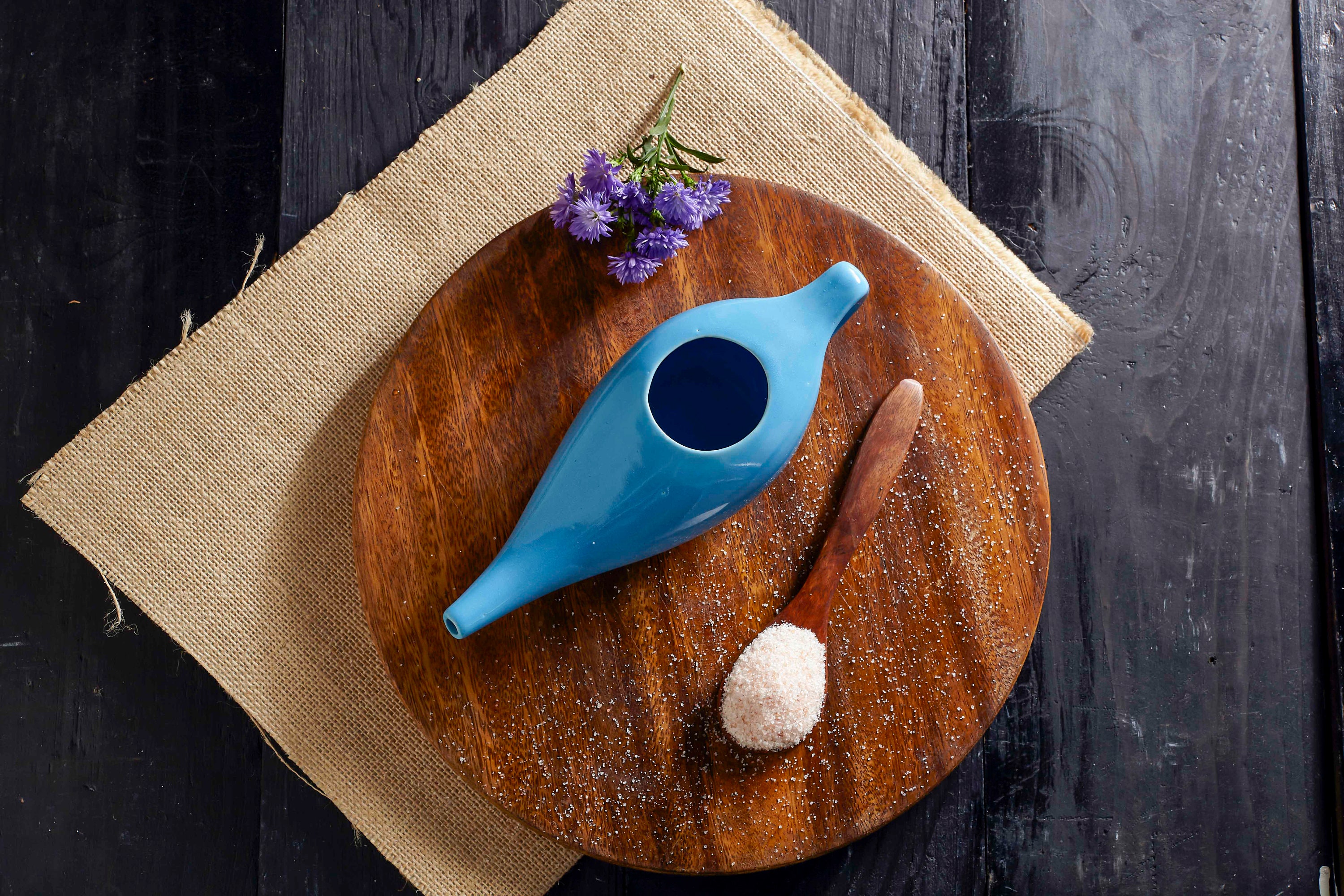 Handmade Ayurvedic Ceramic Jala Neti Pot for Nasal Cleansing - Etsy