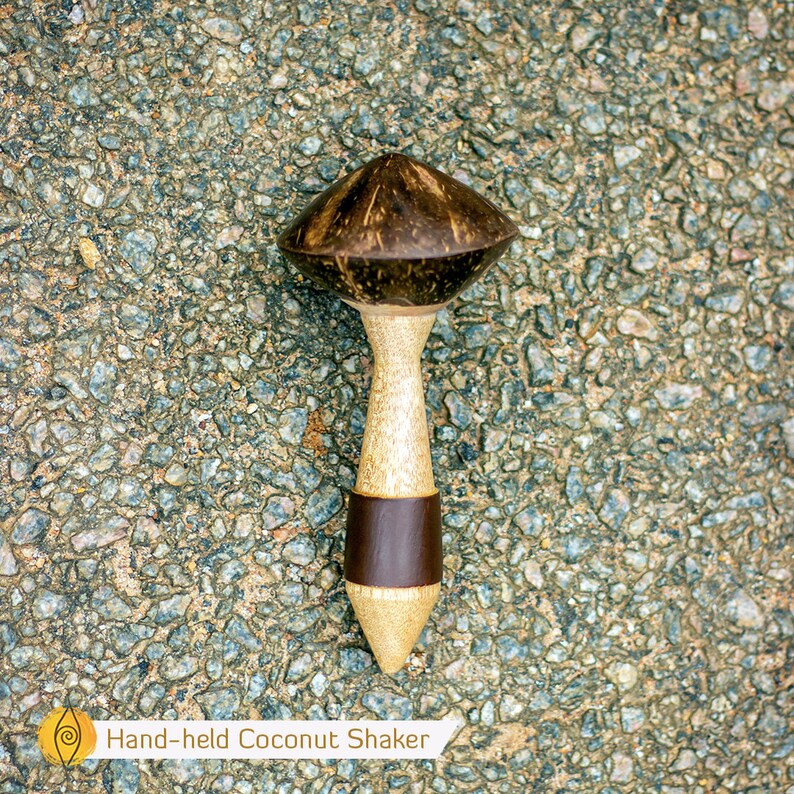 Handcrafted Mini Shakers Made From Coconut Shells Perfect - Etsy