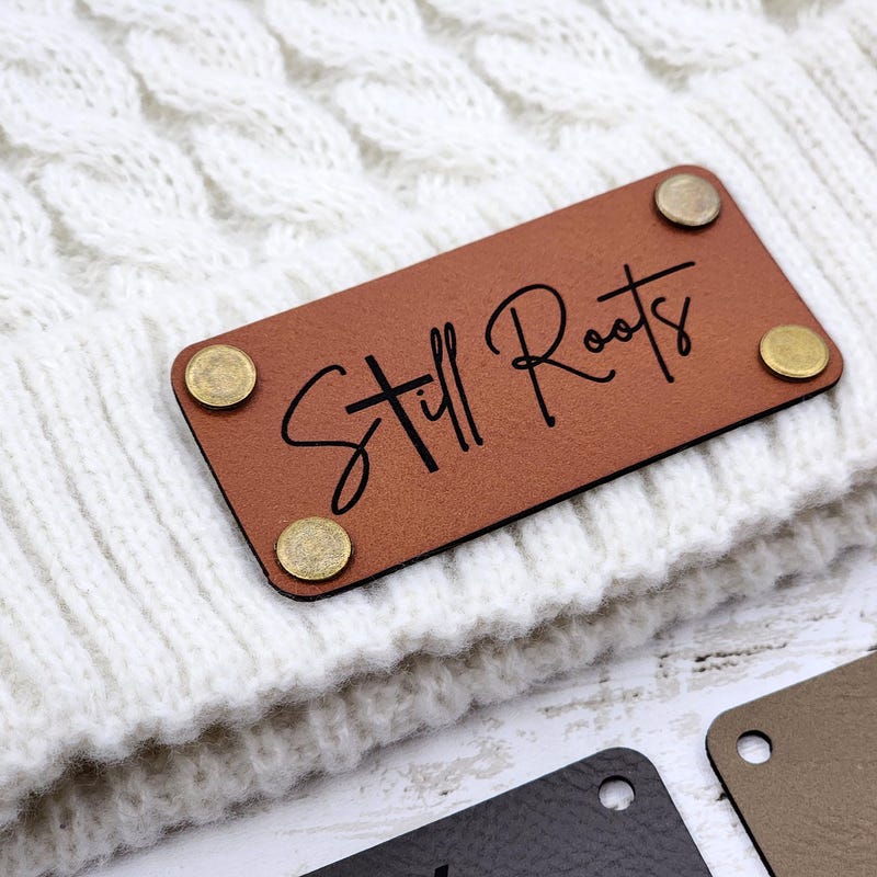 Leather Patch on Backpack - Etsy