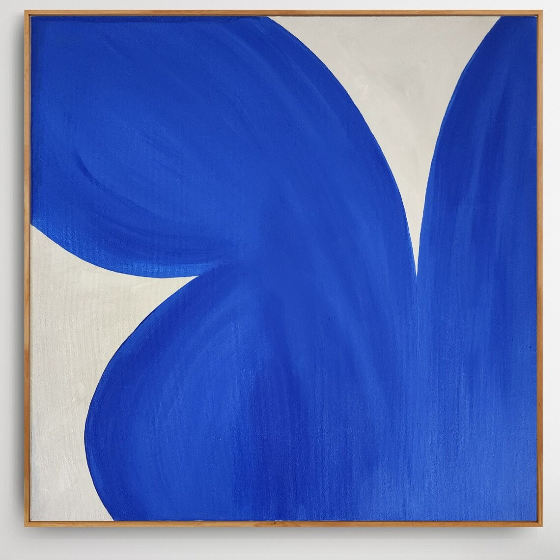 Extra Large Wall Art Abstract,contemporary Art,mid Century Modern,royal ...