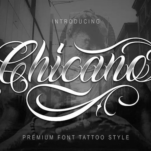 Chicano Procreate Font - Etsy