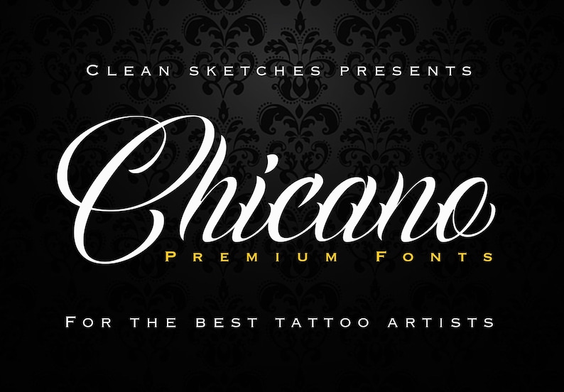 Chicano Procreate Tattoo Font - Instant Download | .ttf, .otf Included ...