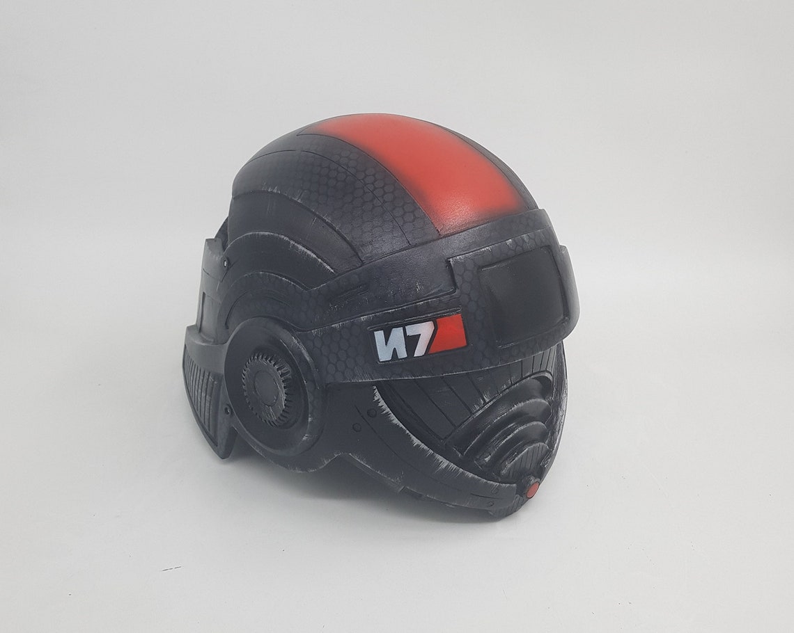 N7 Mass Effect Helmet Very Durable for Cosplay or Airsoft, for Gift - Etsy
