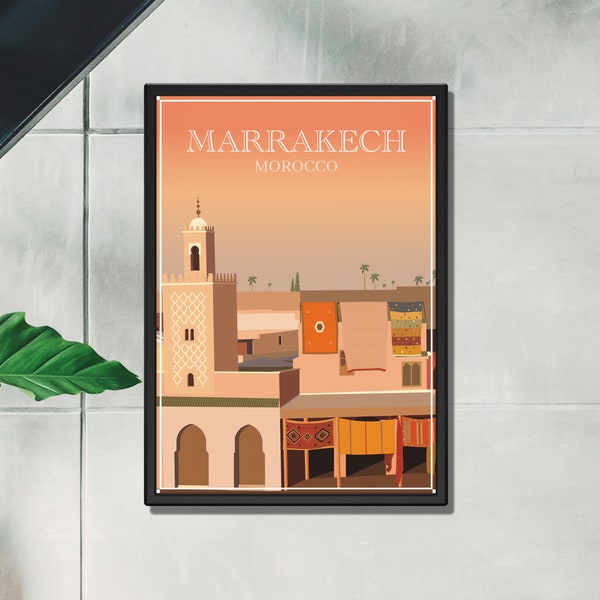 Morocco Poster - Etsy