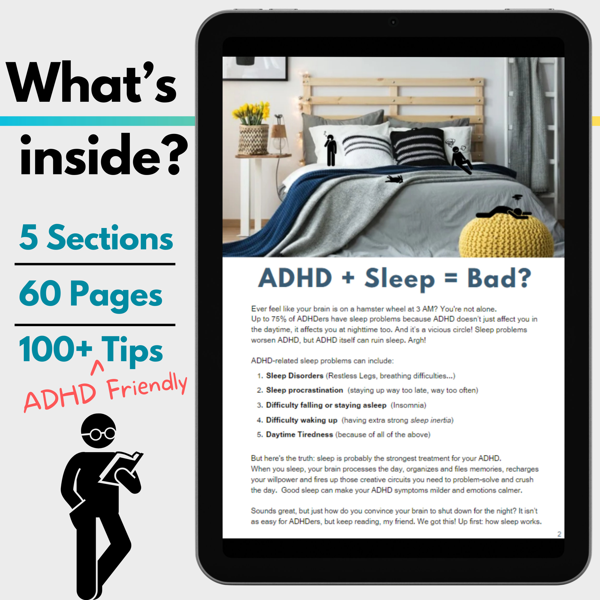 A Very ADHD Sleep Better Guide — How to Fix Your Sleep Problems & Stop Feeling so Damn Tired ...