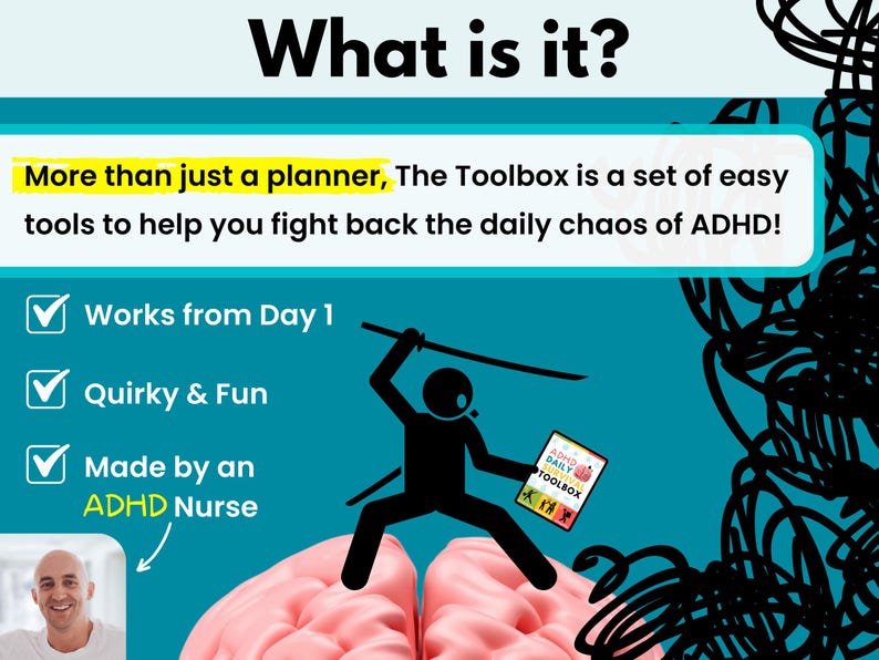 A Very ADHD Daily Survival Guide | ADHD Todo Lists, Organization Hacks ...