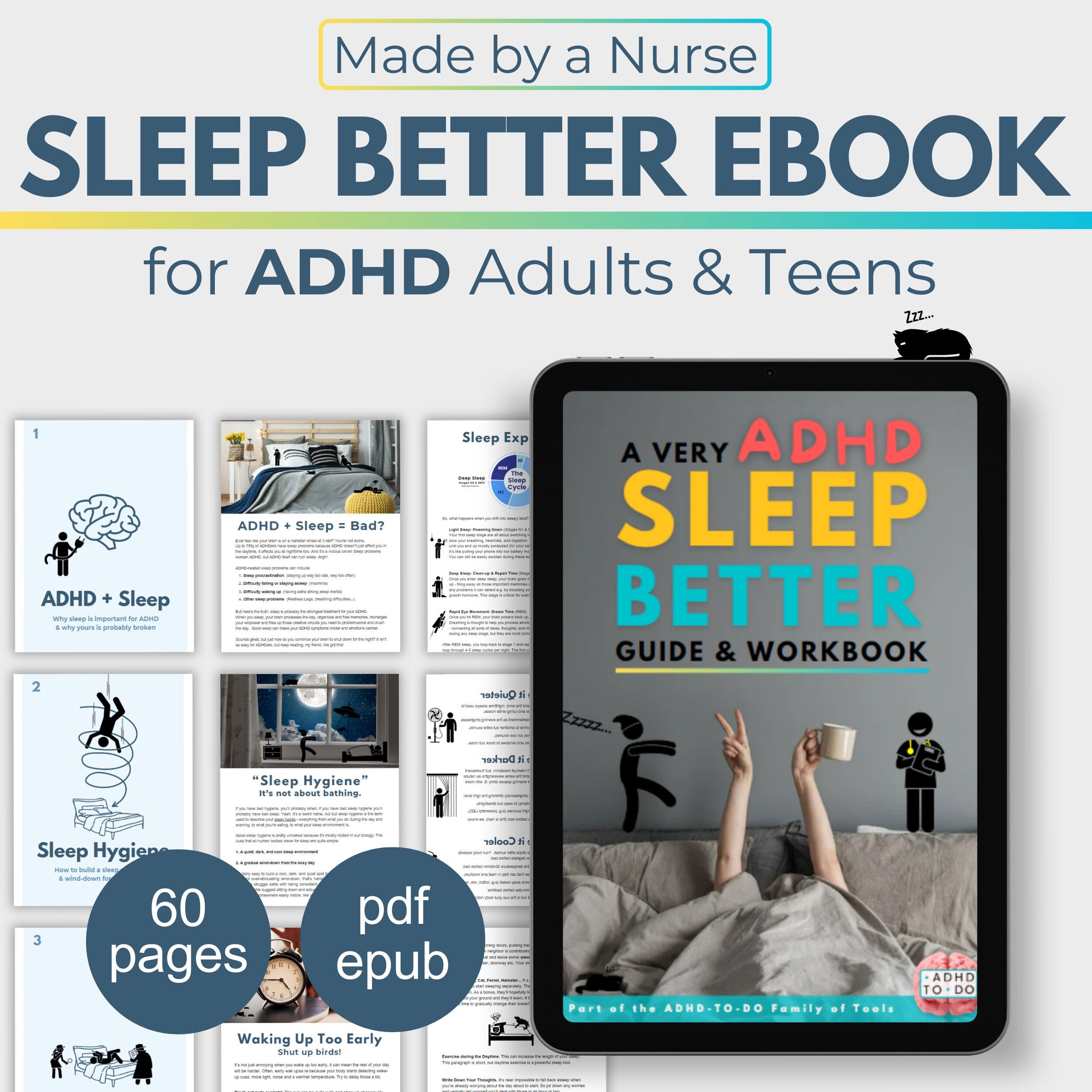 A Very ADHD Sleep Better Guide — How to Fix Your Sleep Problems & Stop ...