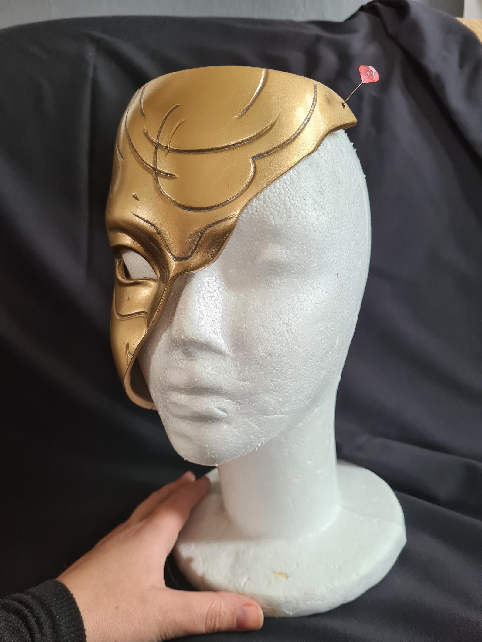 League of Legends Katarina Black Rose Prestige Mask - Etsy
