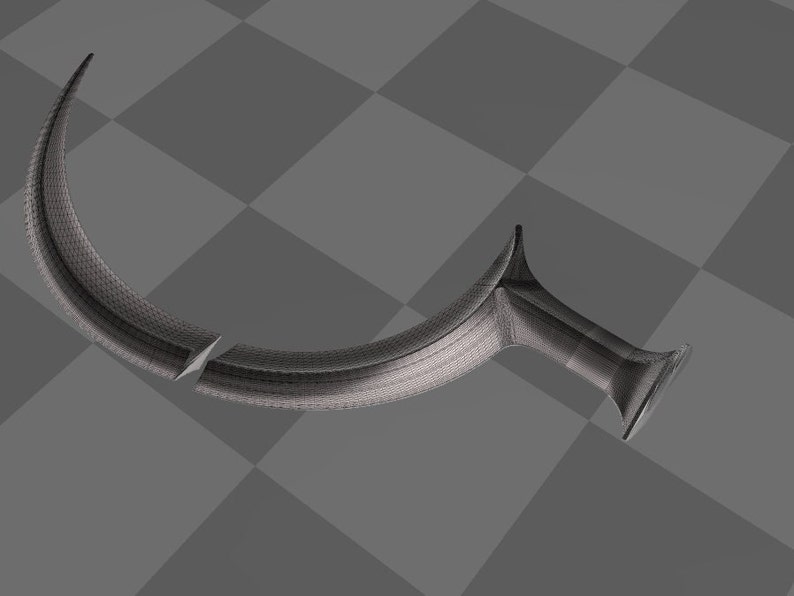 Dimitrescu's Daughter Sickle - Resident Evil Village - Stl - 3D Print ...