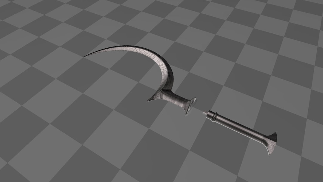 Dimitrescu's Daughter Sickle - Resident Evil Village - Stl - 3D Print ...