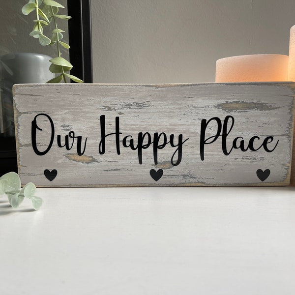 Home Is Our Happy Place Plaque at Randy Stambaugh blog