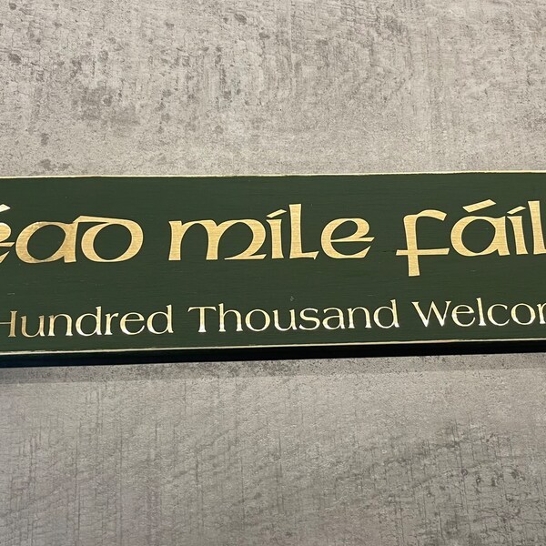 Cead Mile Failte - Etsy