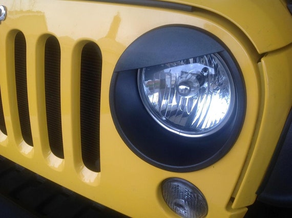Jeep Wrangler Angry Headlights