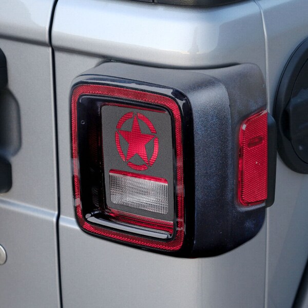 Jeep Wrangler Rubicon Tail Light Covers - Etsy