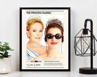 Princess Diaries Movie Poster - Etsy
